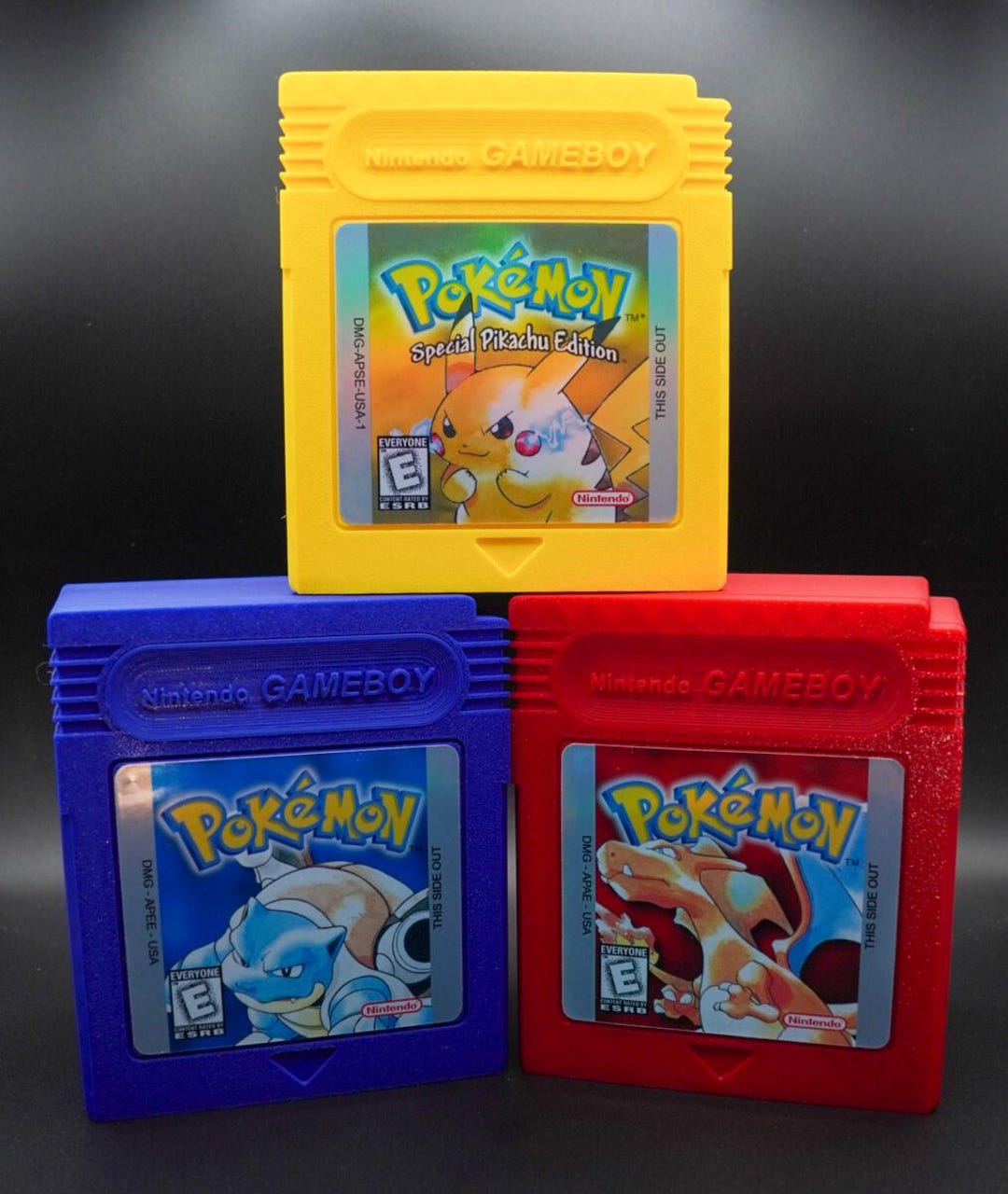 Gen 1 Pokémon Deck Box Game Boy Cartridge – TCG & Top Loader Storage ...
