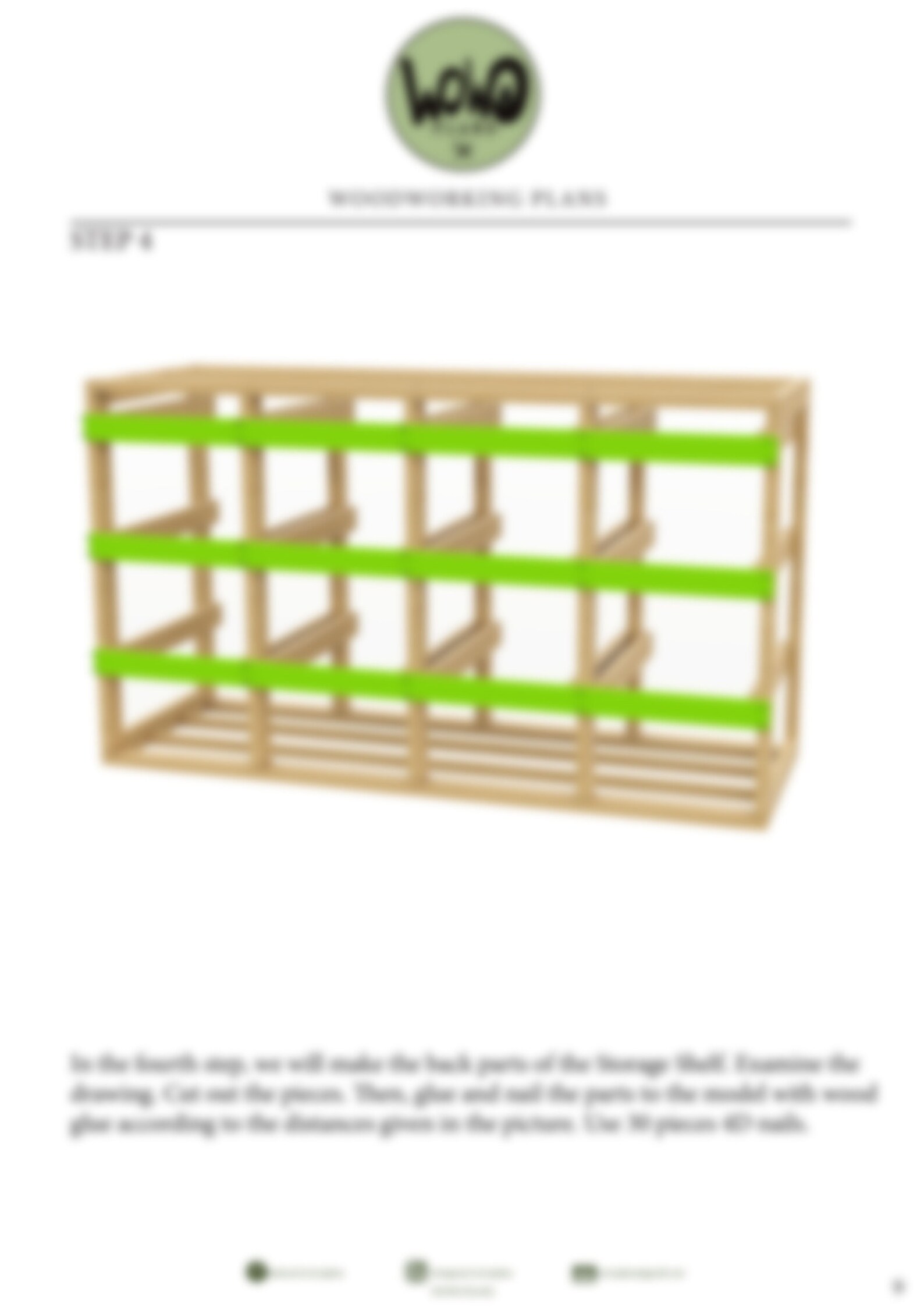 DIY Storage Rack Plans | 27 Gallon Tote Organizer | 4x3 Garage Storage ...