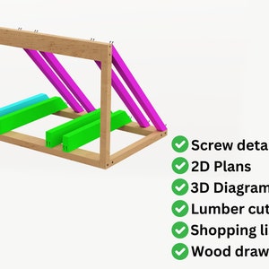 Bicycle Rack Build Plans | DIY Garage Bike Storage - Instant Download ...