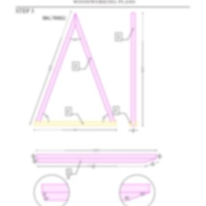 Triangle Arch Building Plans - Triangle Wedding Arbor Build ...