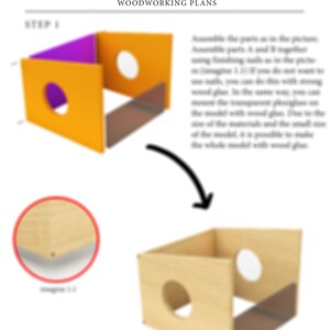 Bird House Build Plan, 8''x 1',simple Bird House, Woodworking Project ...
