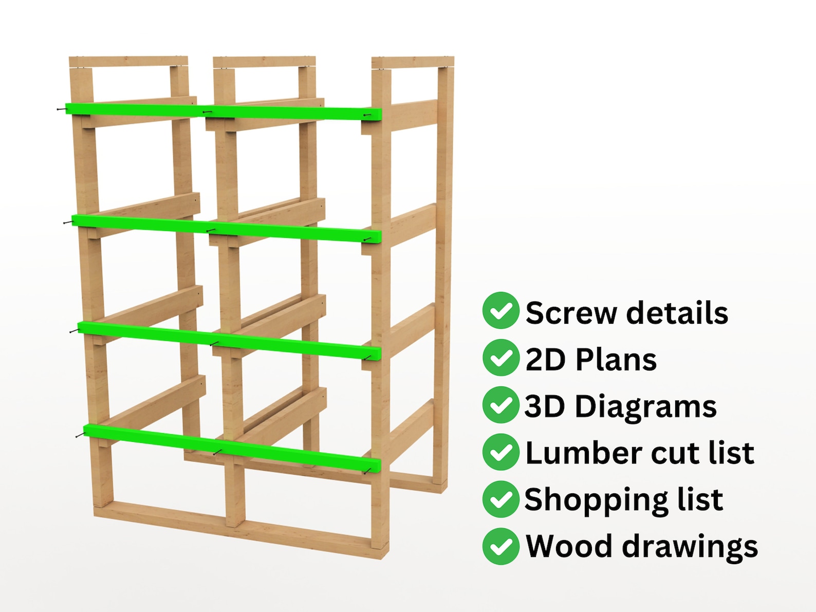 2in1 Workbench & Storage Shelves 16 Unit 27 Gallon Tote Storage Rack ...