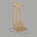 Bike Rack Build Plans | Bicycle Storage Solution - Digital Download - Etsy