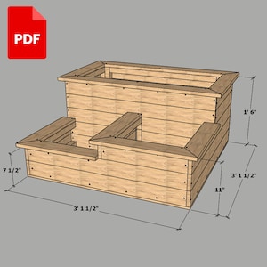 Simple Outdoor Planter Plans | Garden Planter Box Build Plans ...