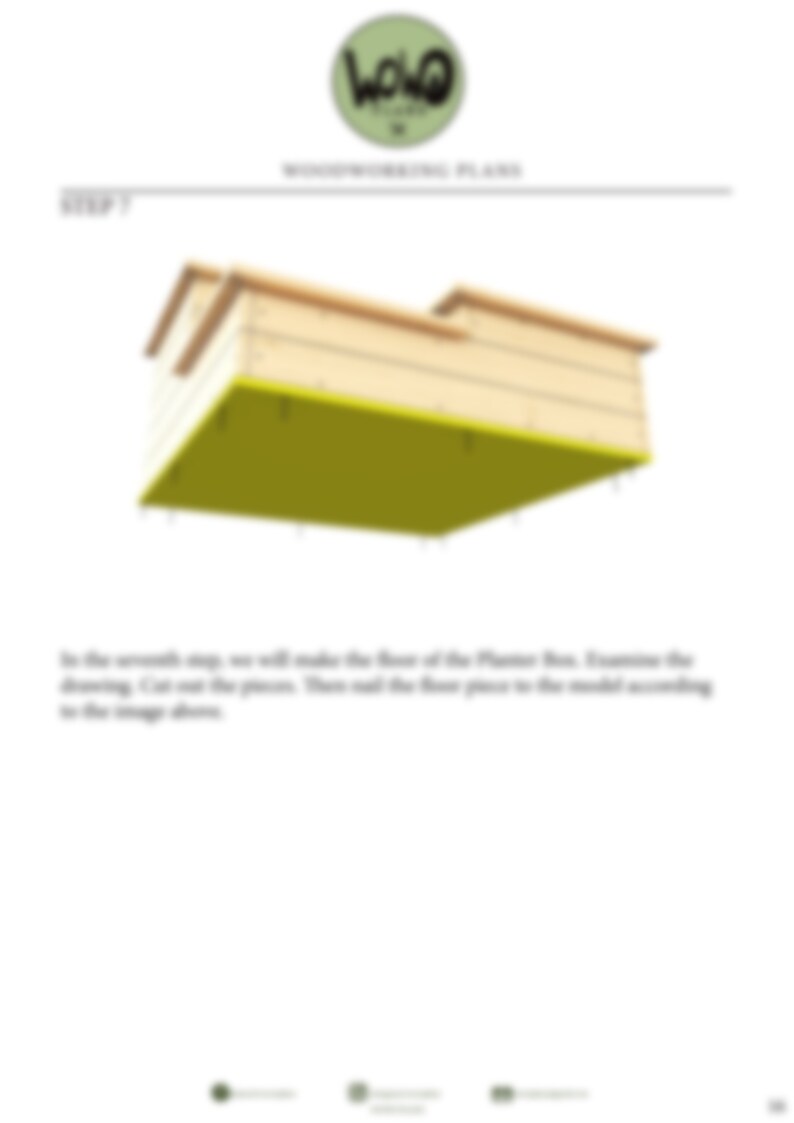 Simple Outdoor Planter Plans, Garden Planter Box Build Plans Wood Build ...