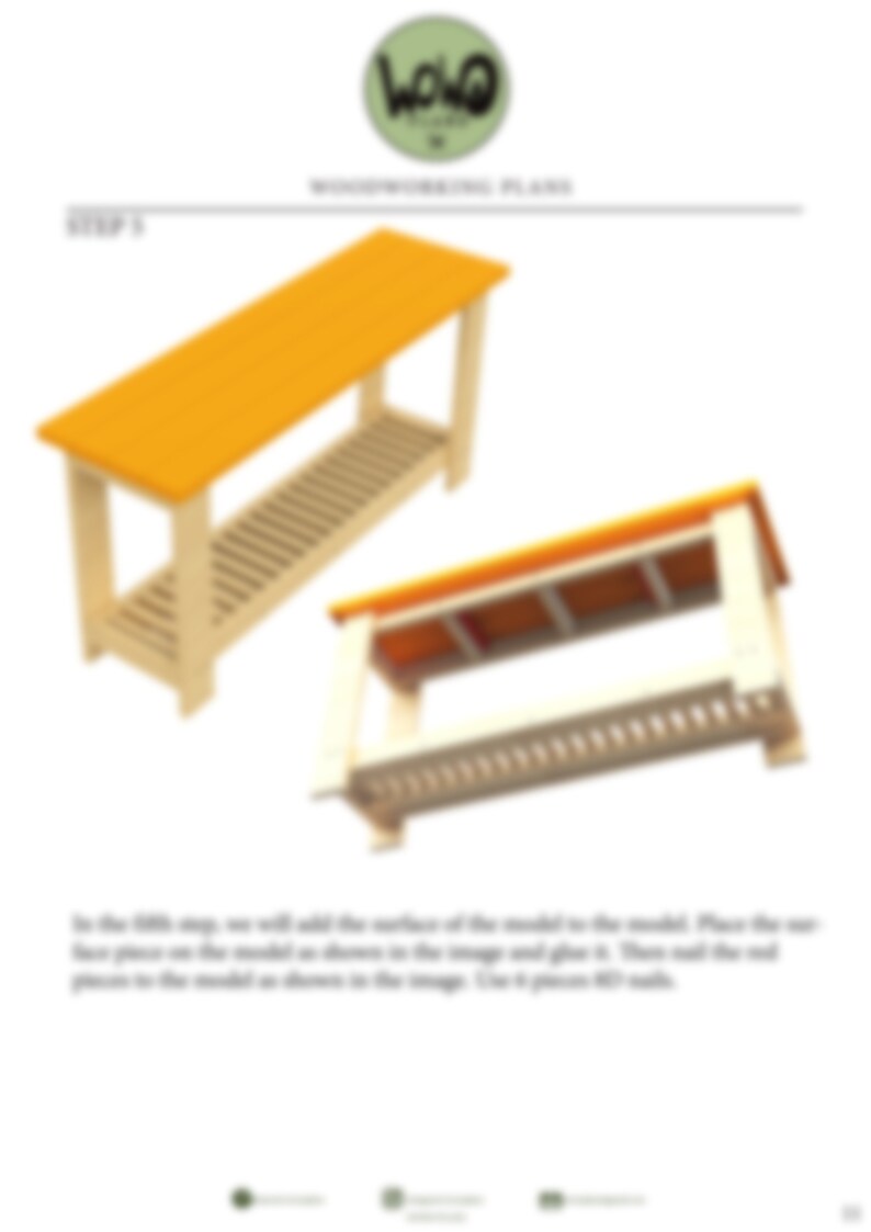 Wooden Kitchen Island Plans - DIY Kitchen Island Building Plans ...