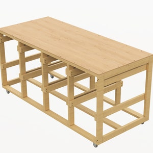 40 Gallon Rolling Garage Storage Shelves - Build Plans | DIY Tote Rack ...