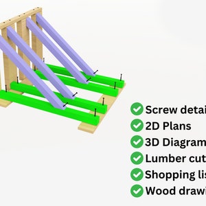 DIY Bike Rack Plans | Build Your Own Bicycle Storage Solution | Instant ...