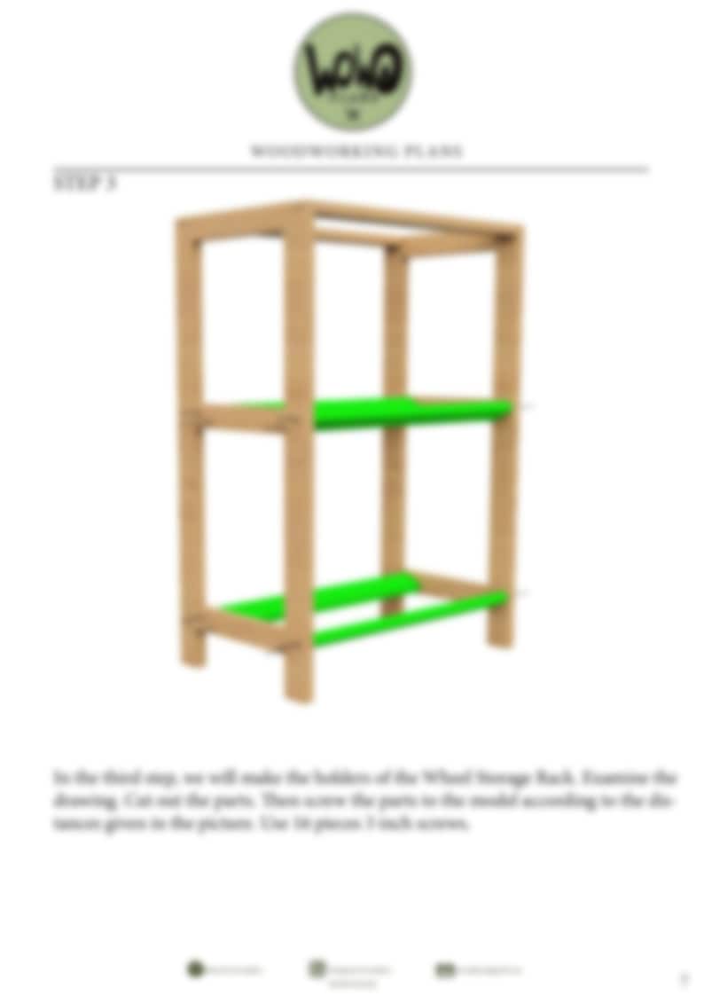 Tire Storage Rack Build Plan | DIY Tire Storage Rack Plans | Garage ...