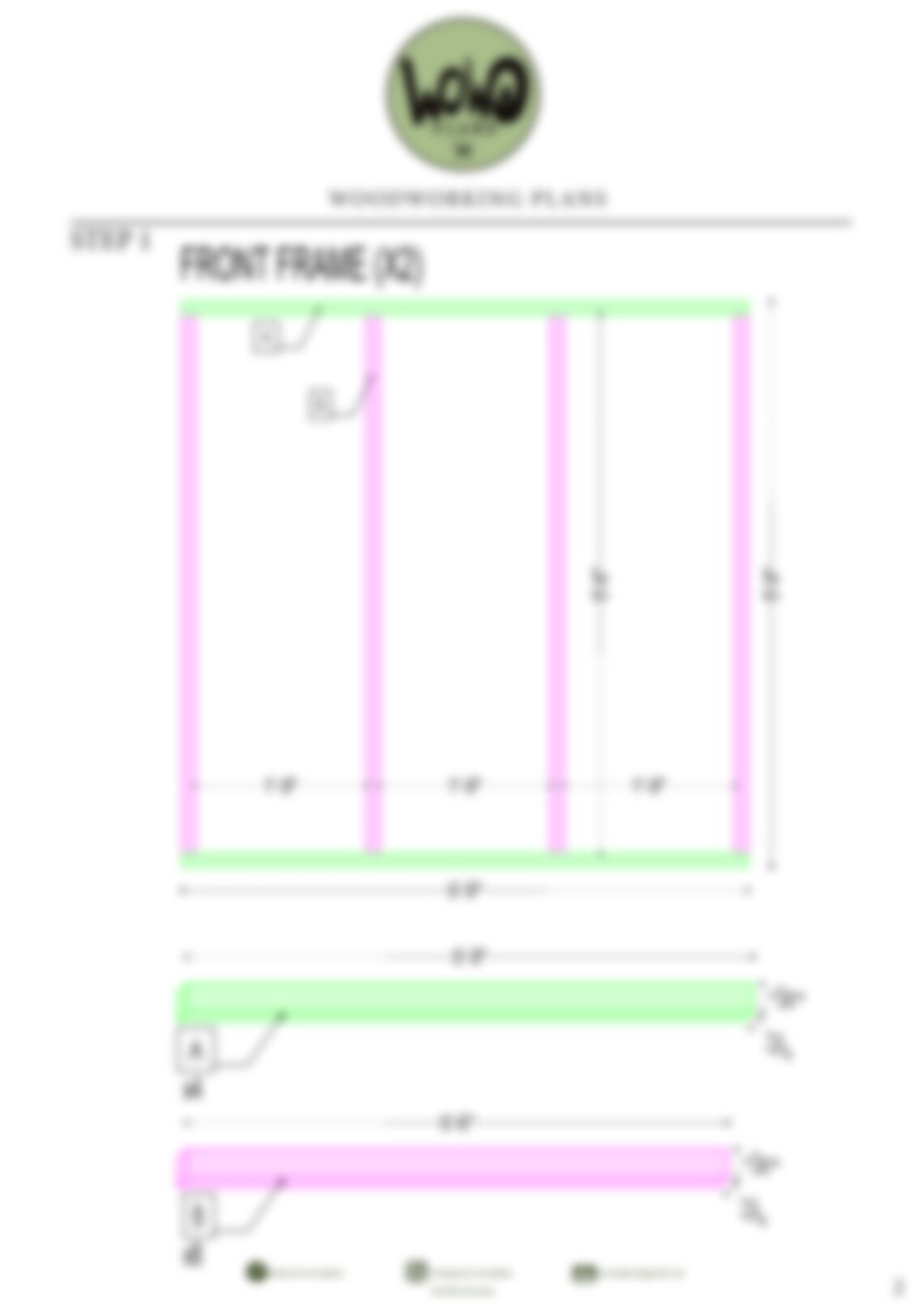 3x4 Garage Tote Rack Plans | 27 Gallon Storage Shelves | Digital ...