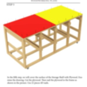 40 Gallon Rolling Garage Storage Shelves - Build Plans | DIY Tote Rack ...