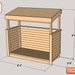 Garbage Shed Digital Plan DIY Outdoor Storage Shed - Etsy