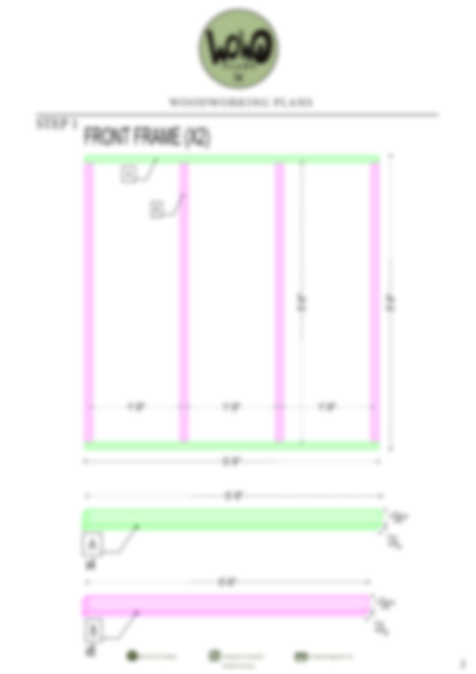 3x4 Rolling Garage Tote Rack Plans | 27 Gallon Storage Shelves ...
