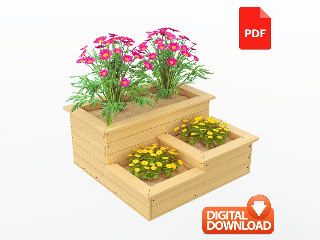 Simple Outdoor Planter Plans | Garden Planter Box Build Plans ...