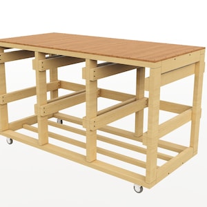 Rolling Garage Storage Shelves | DIY 27 Gallon Tote Storage Rack ...