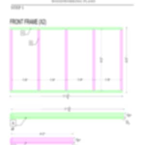 Rolling Storage Rack Plans | 27 Gallon Tote Organizer | 4x3 Garage ...