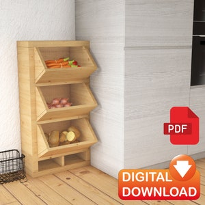 Kitchen Organizer Build Plan | Kitchen Storage Cabinet Plans ...