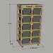 Rolling Garage Storage Shelves | 10 Unit Storage Rack - DIY 27 Gallon ...