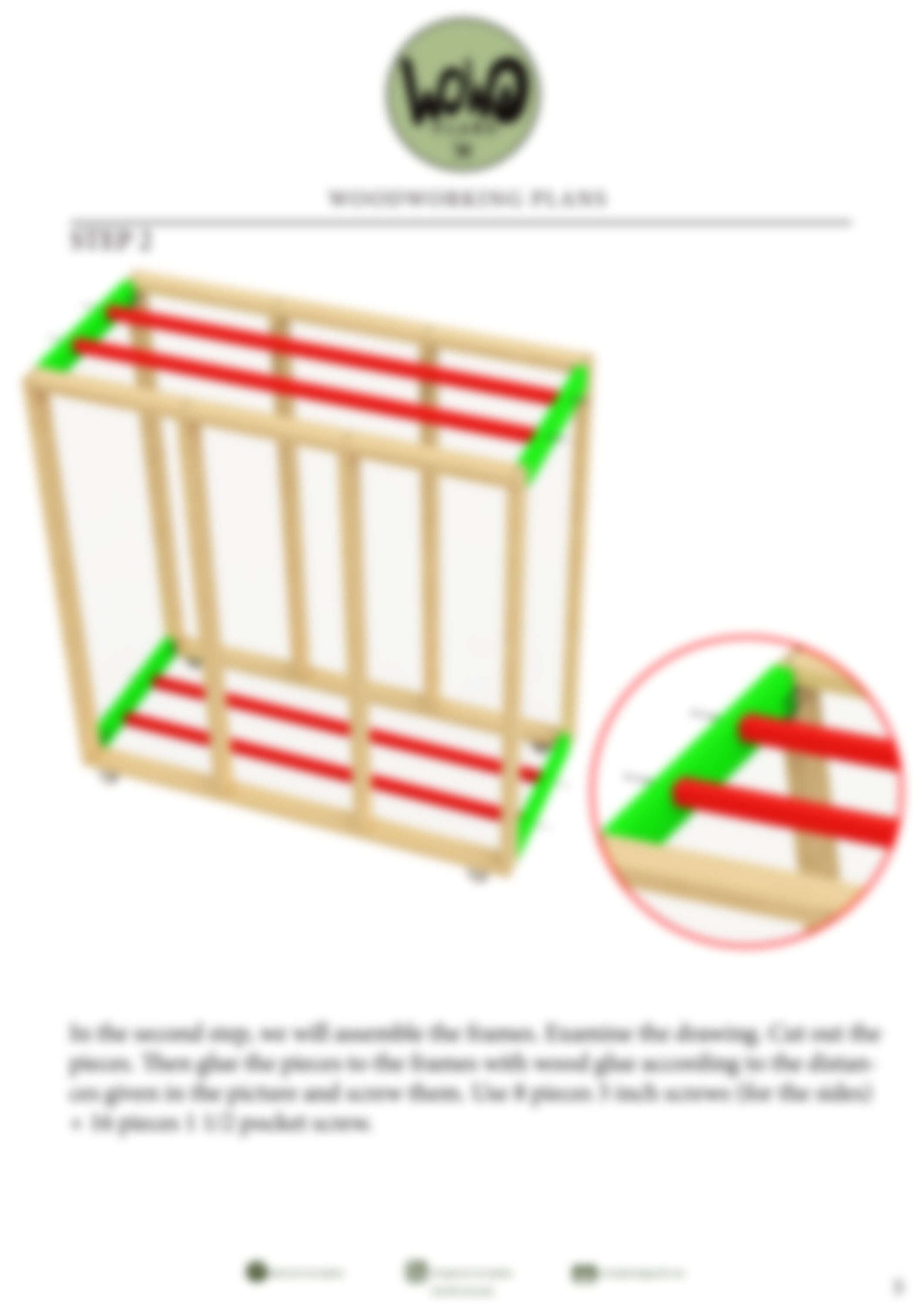 3x4 Rolling Garage Tote Rack Plans | 27 Gallon Storage Shelves ...