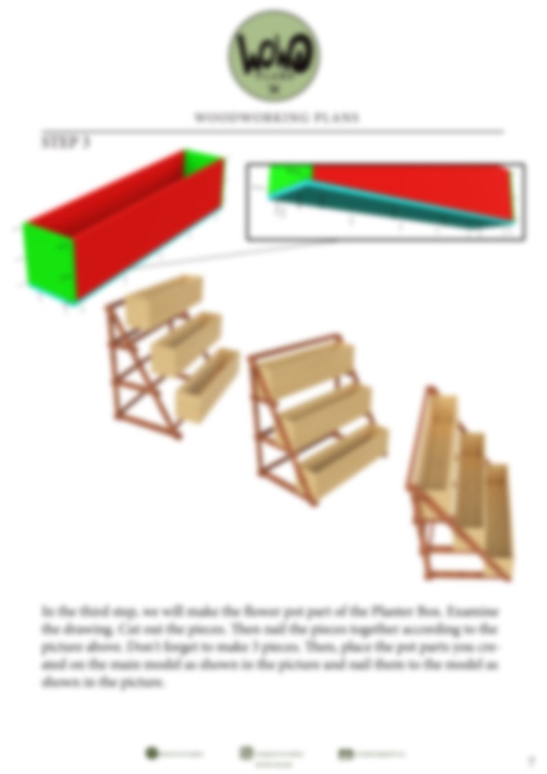 DIY 3 Tier Raised Planter Box Plans | Easy to Build Vegetable & Balcony ...