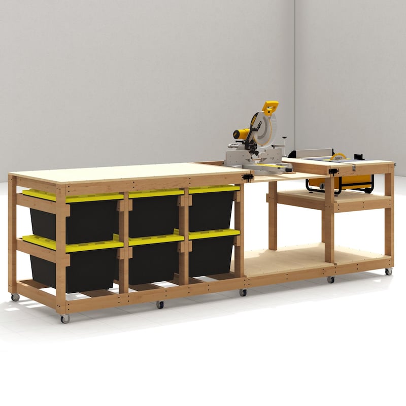 Table Saw Work Bench - Etsy