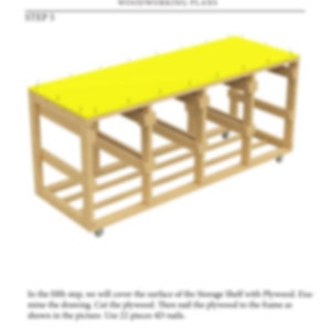 8 Unit Horizontal Storage Rack | Rolling Garage Storage Shelves | - DIY ...