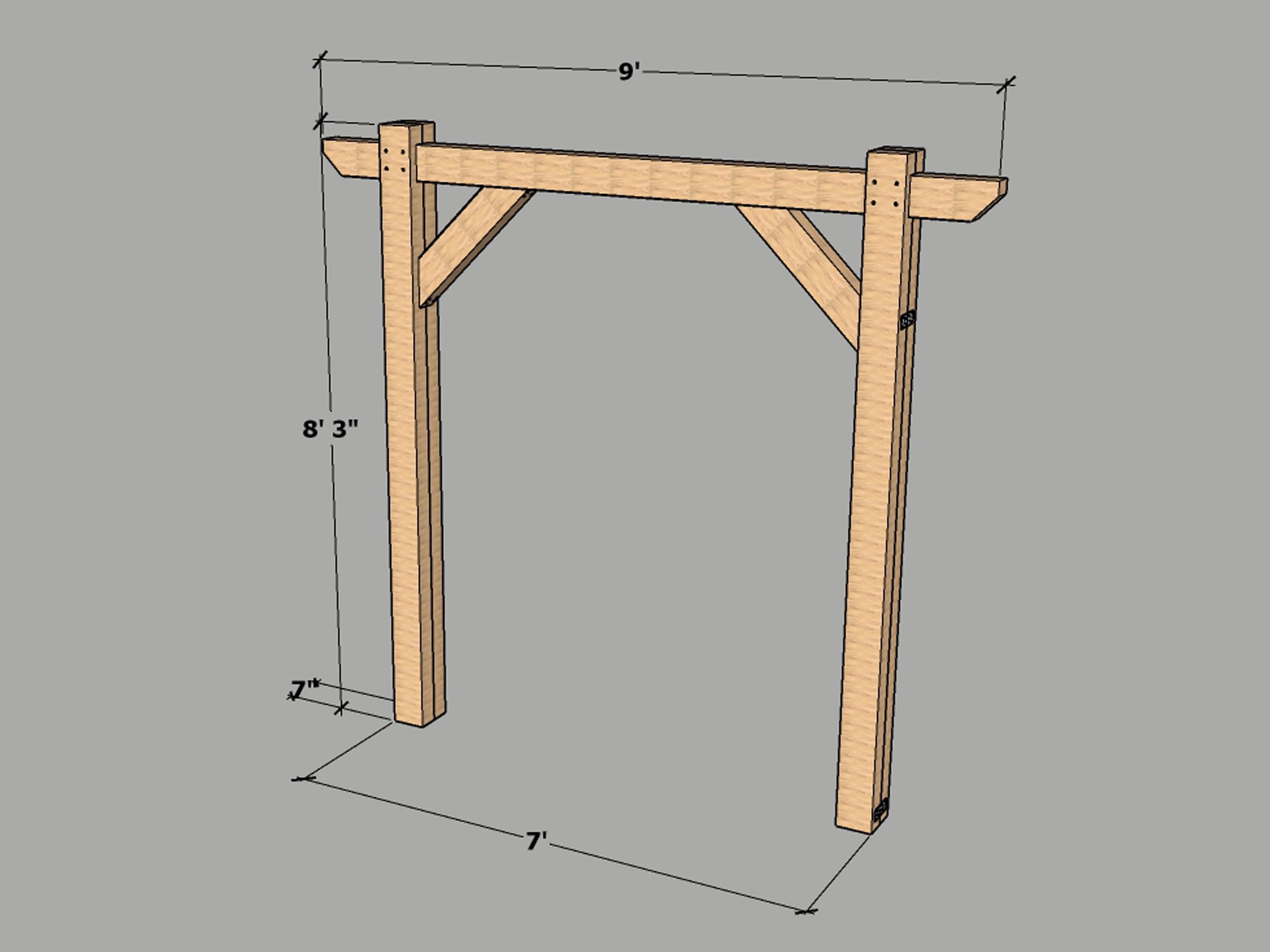 Wedding Arch DIY Plans | Build Your Own Wedding Arbor - Digital ...