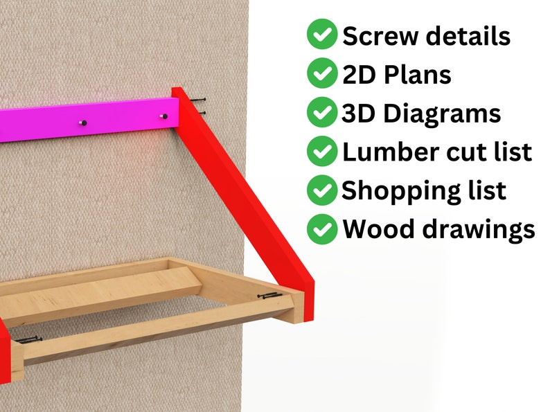 Wall Hanging Tire Rack Plans | Tire Storage Solution - Digital Download ...
