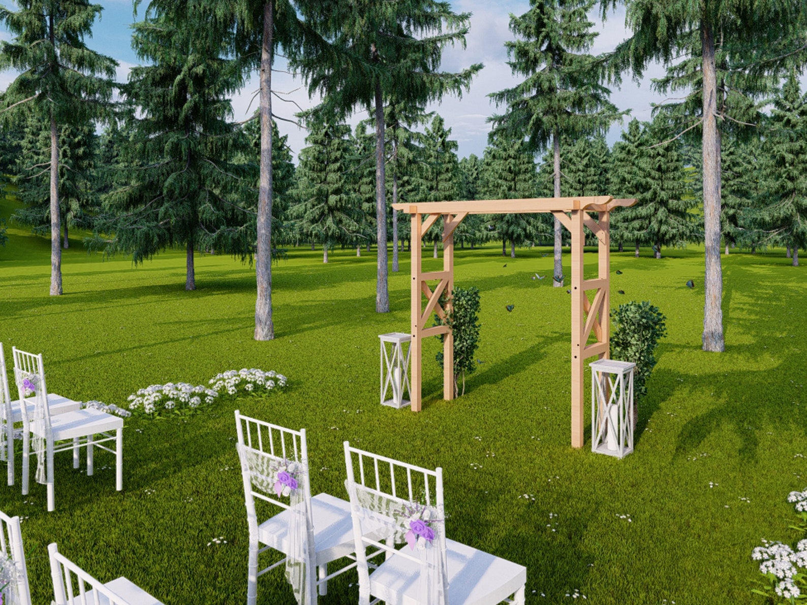 Wedding Arbor Build Plans Wedding Arches Plans Wedding Decor ...