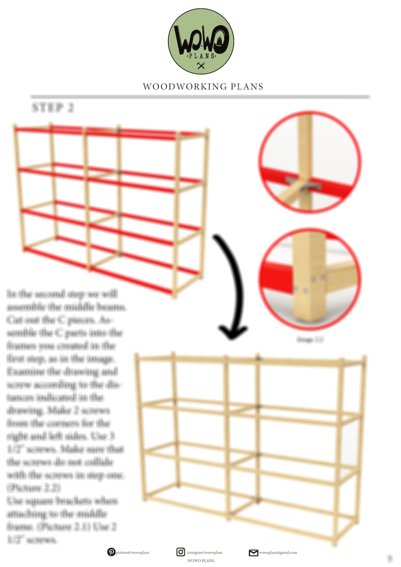 Storage Rack Digital Plan DIY Garage Shelf Construction Plan - Etsy