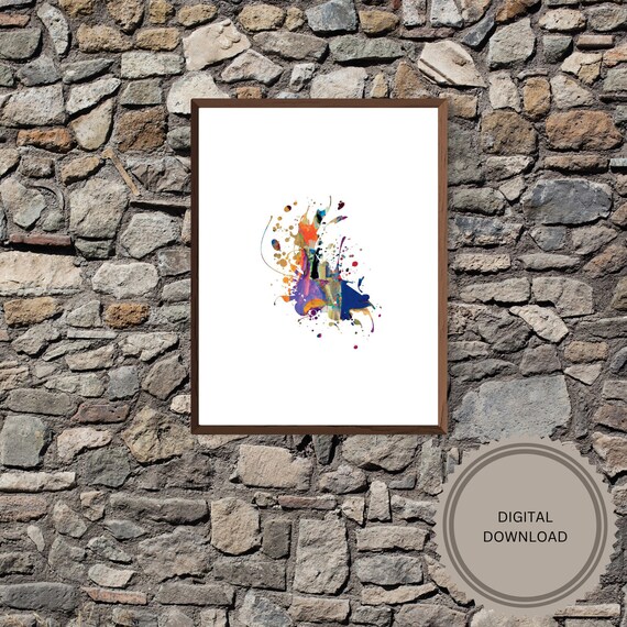 Colorful Minimalist Elegant Abstract Art Wall Art Abstract - Etsy