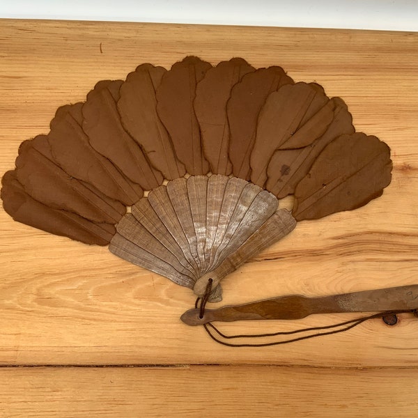 Wooden Hand Fan - Etsy