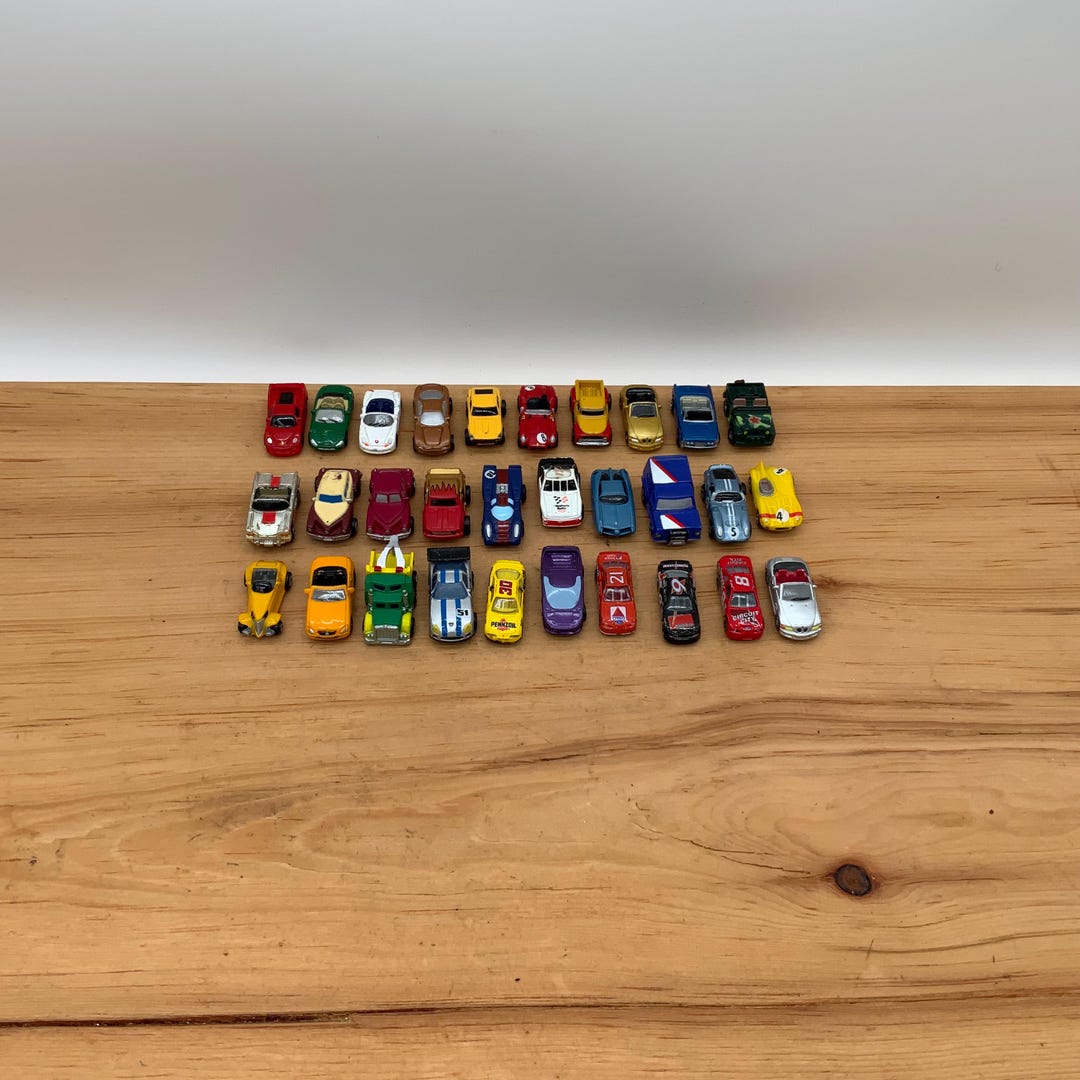 Vintage Lot of 30 Miniature Cars, Micro Machines, and Other Brands - Etsy