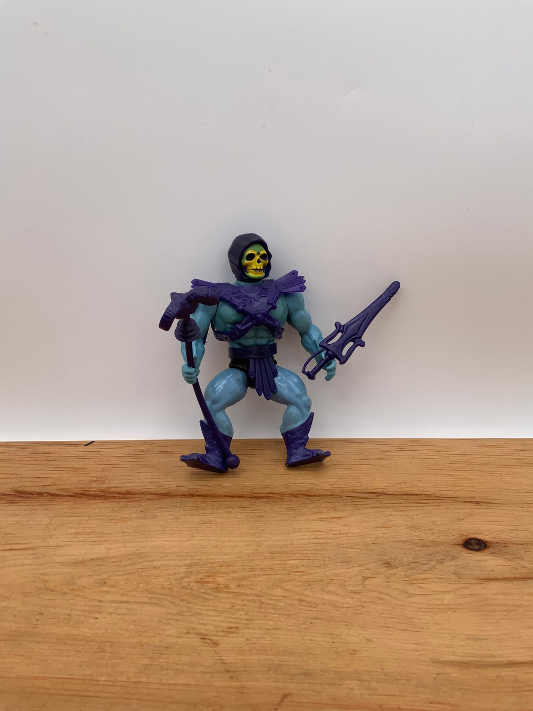 Vintage MOTU skeletor, With Weapons, Belt, Taiwan, 1981 - Etsy