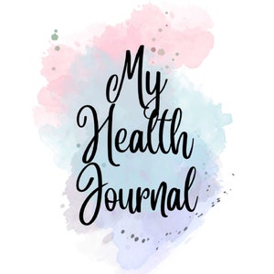 Printable Health Journal Rewards, Tracker, Measurements, Journal ...