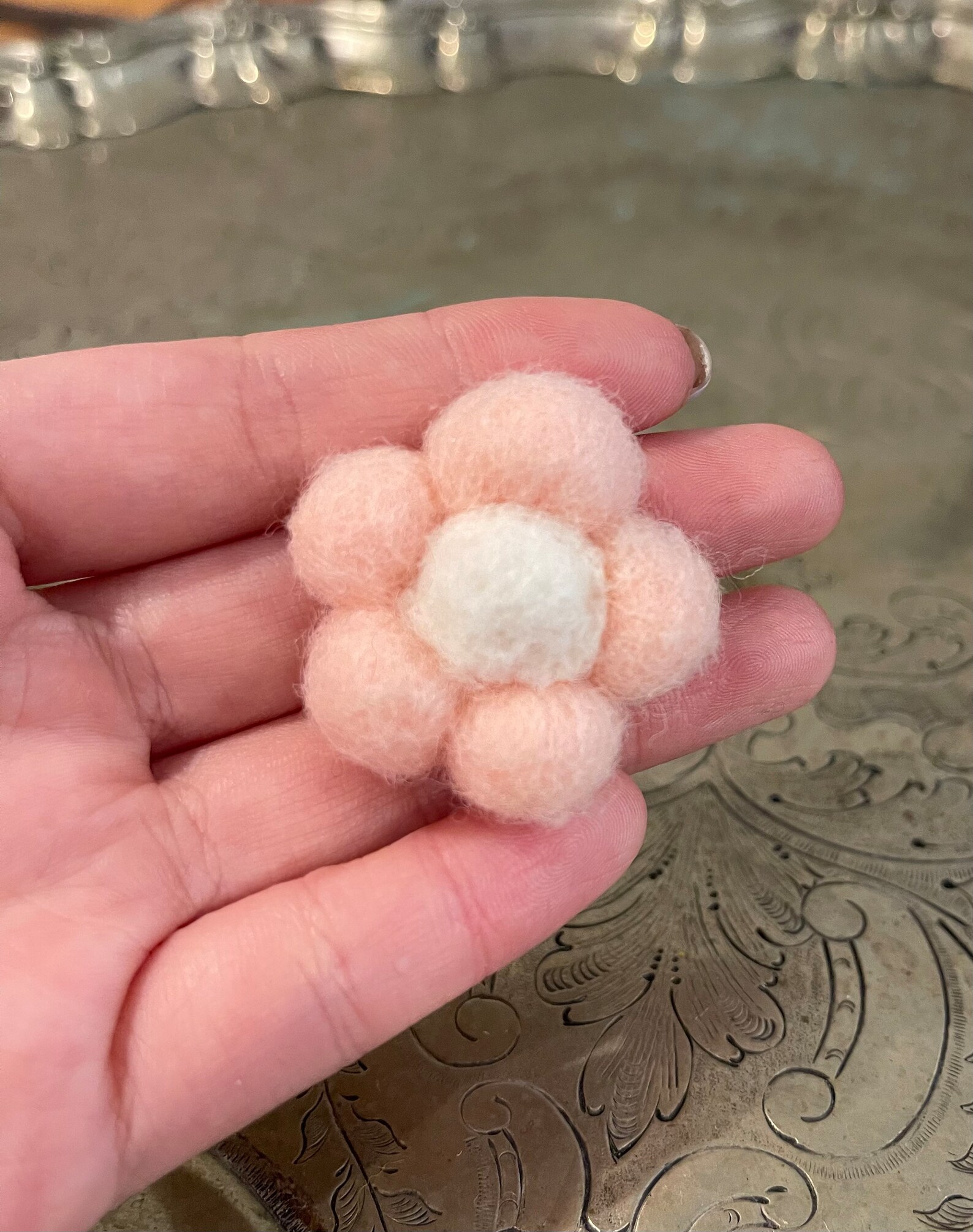 Wool Felt Flower - Etsy