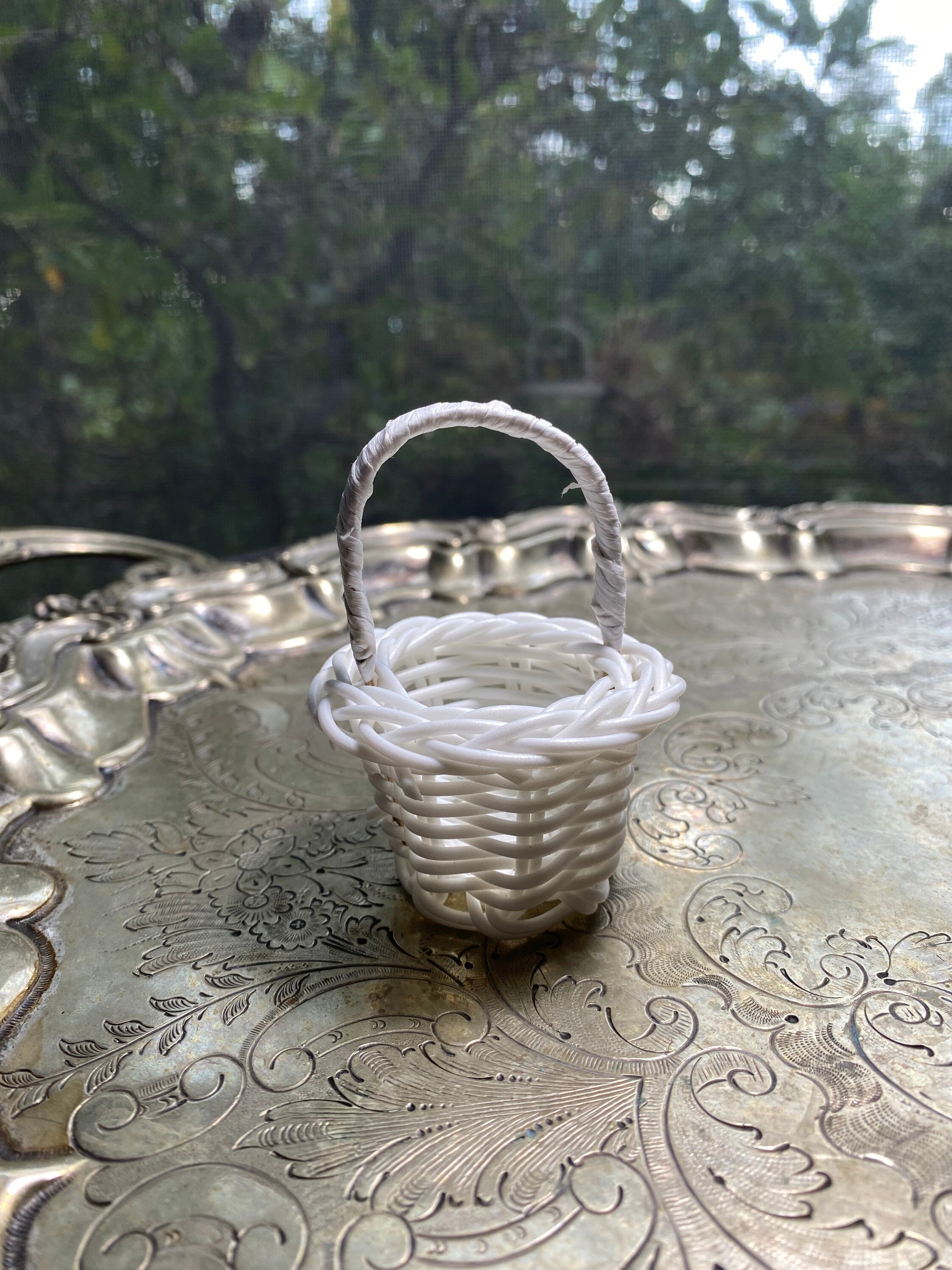 1:6 Round Woven Basket Miniature for BJD Barbie Dolls - Etsy