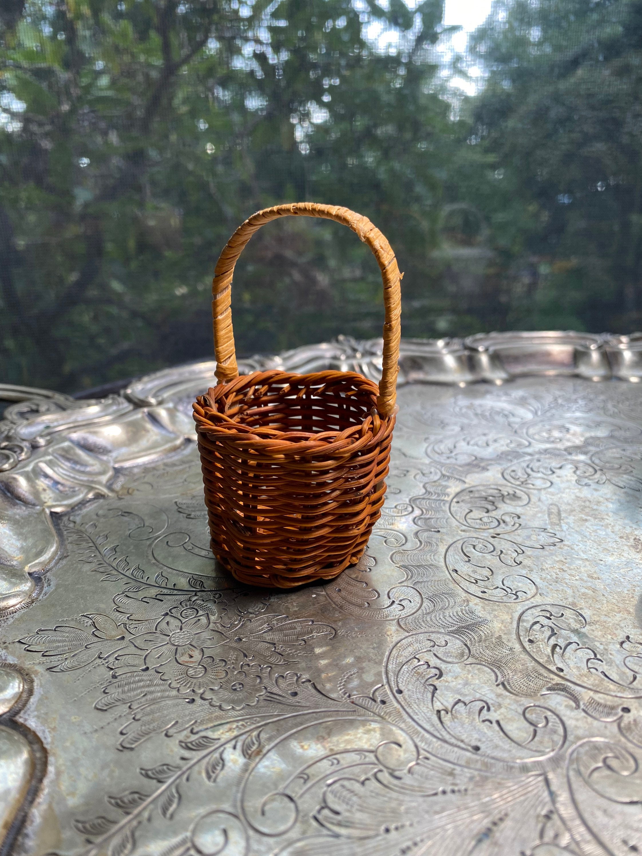 1:6 Wicker Boat Shaped Round Basket Miniature for BJD Barbie - Etsy