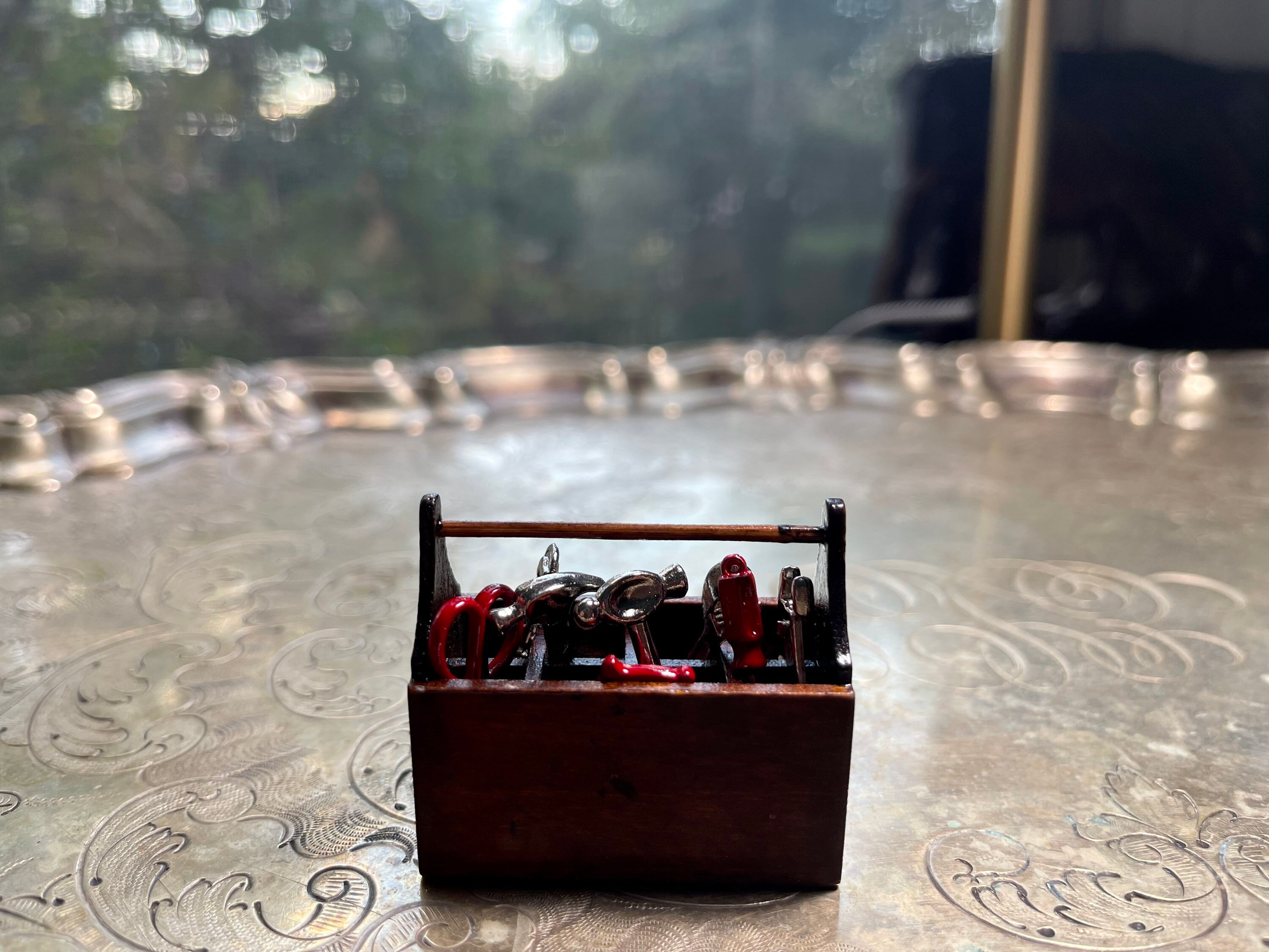 1:12 Wood Toolbox Metal Tools Miniature for BJD Barbie Dolls - Etsy