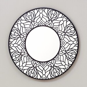 Statement Mirrors for Living Room, Set of Three Mirrors Wall Decor ...