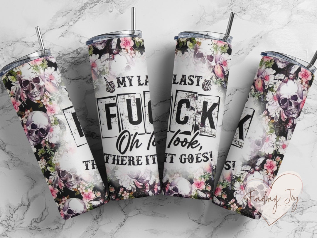 Funny Inappropriate Humor Sublimation Tumbler Cup Skulls - Etsy