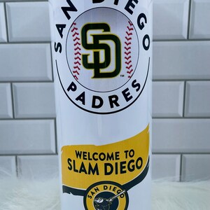 San Diego Padres MLB Baseball, 20 Ounce Stainless Steel Tumbler Cup ...