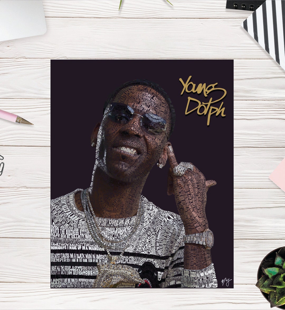 Young Dolph Wall Art | Young Dolph Poster | Young Dolph Prints - Etsy