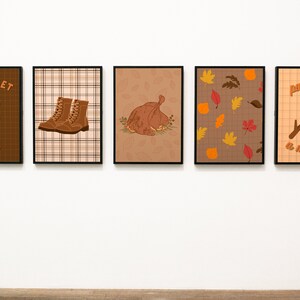 Thanksgiving Wall Art | Fall Home Decor | Instant Download | Let's Get ...