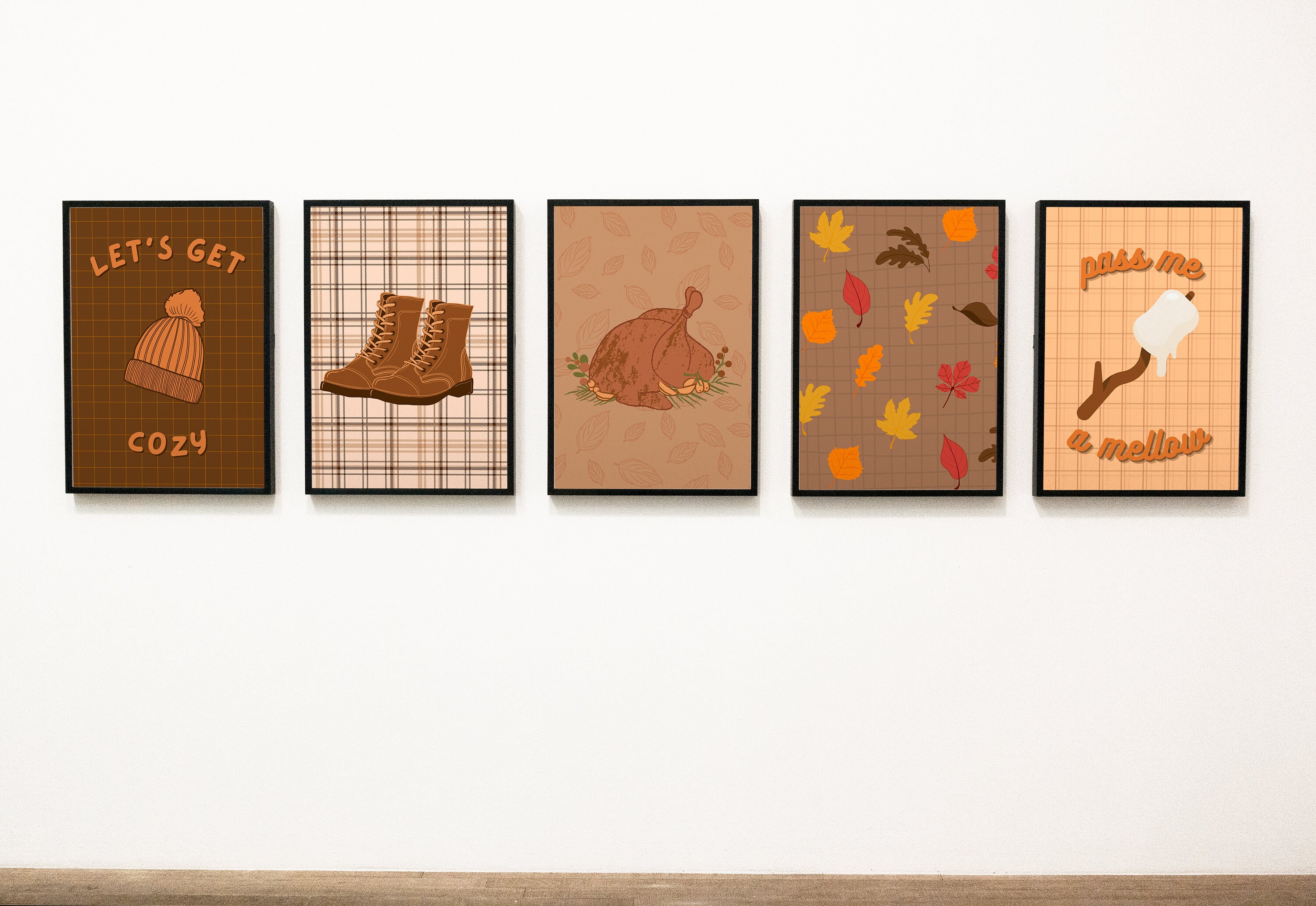 Thanksgiving Wall Art Fall Home Decor Instant Download - Etsy