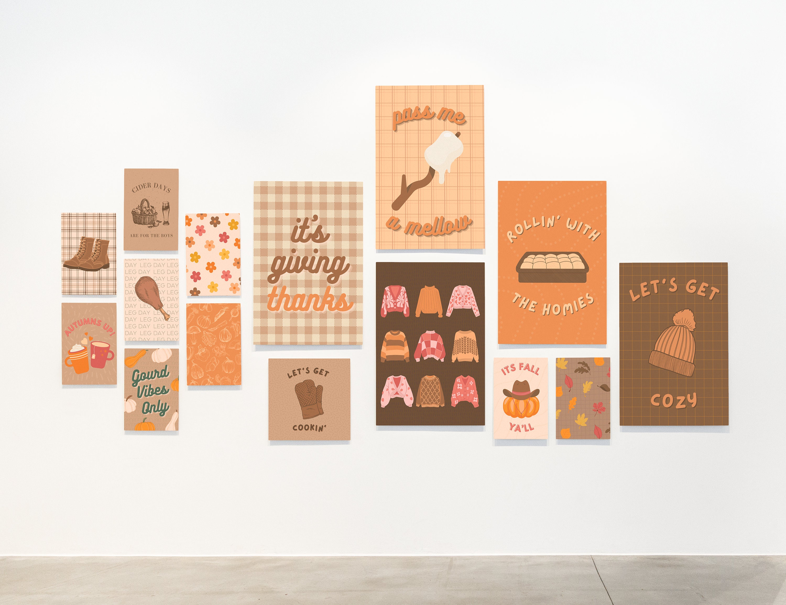 Thanksgiving Wall Art Fall Home Decor Instant Download - Etsy