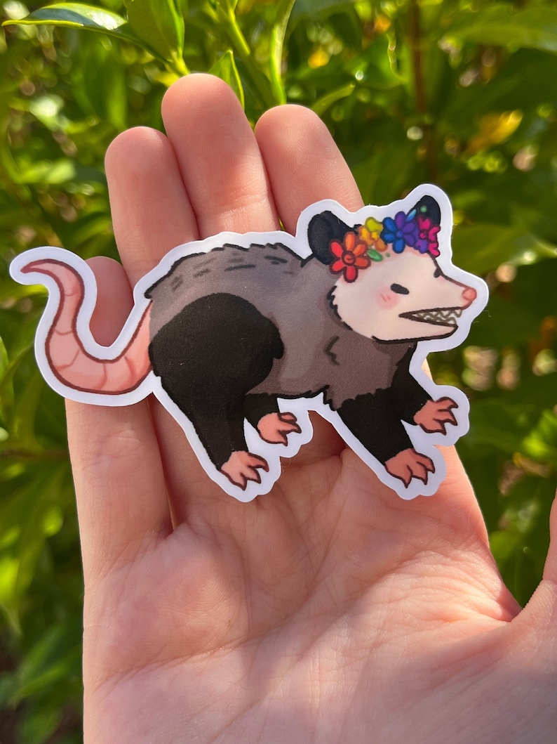 Pride Possum Stickers 3 Waterproof/weatherproof - Etsy