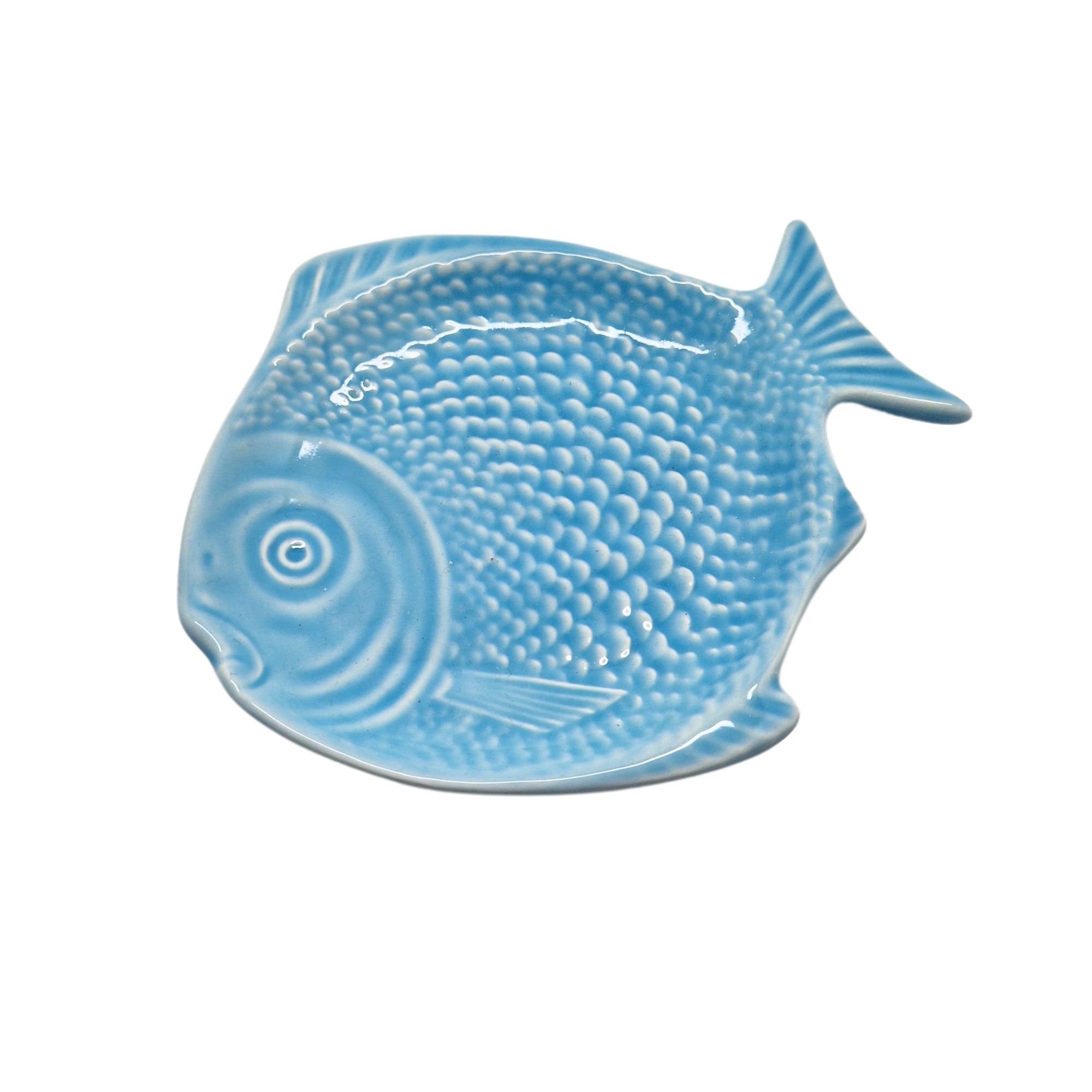 Ceramic Fish Plate, Lovely Colors, Portuguese Handmade, Serving Tray ...