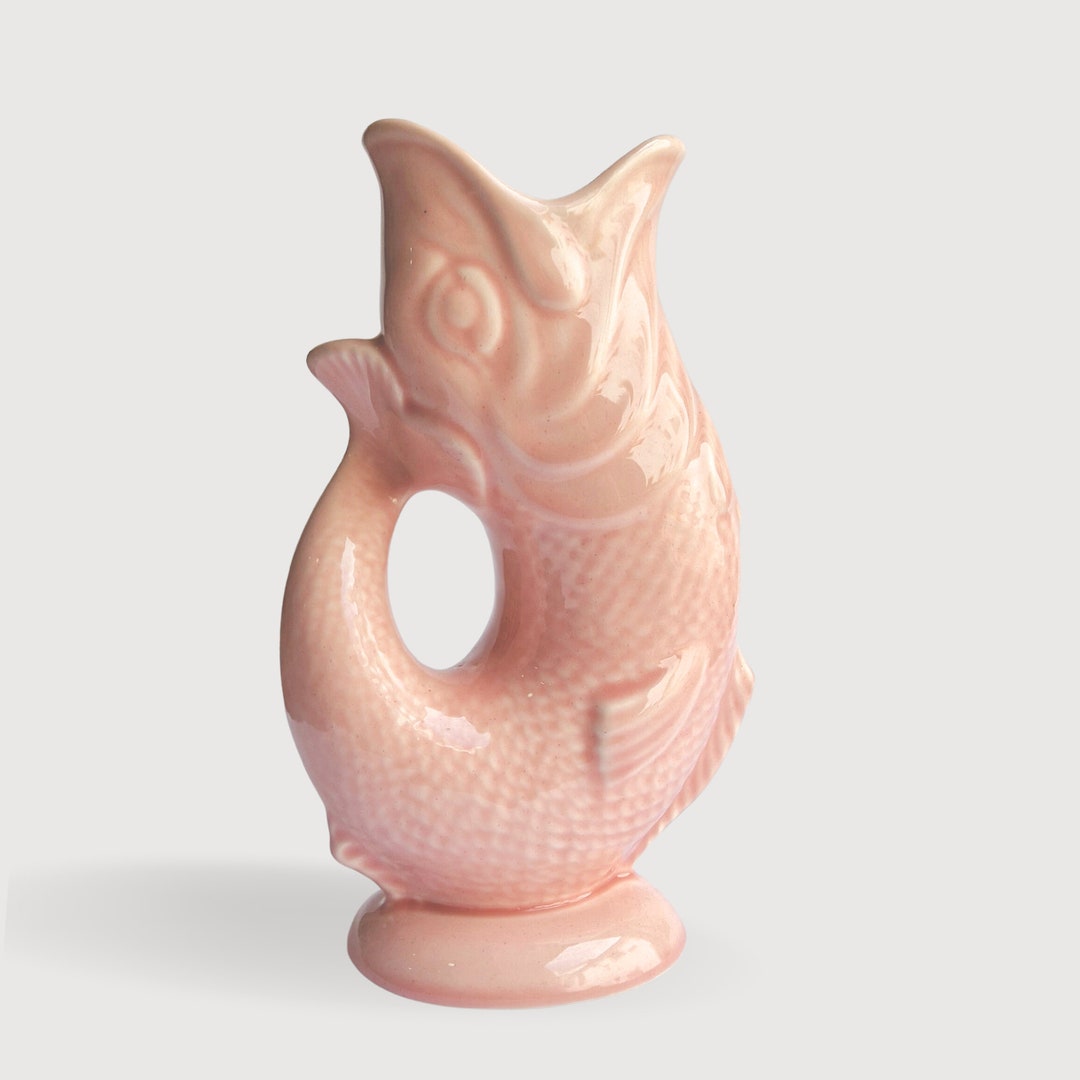 Fish Jug Water Jug Fish Vase Handmade in Portugal - Etsy UK