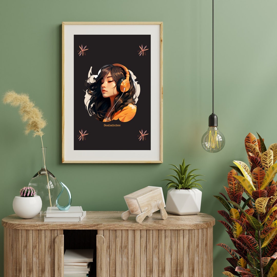 Beabadoobee Wall Poster - Concert Art - Tour Merch - Anime - Indie ...